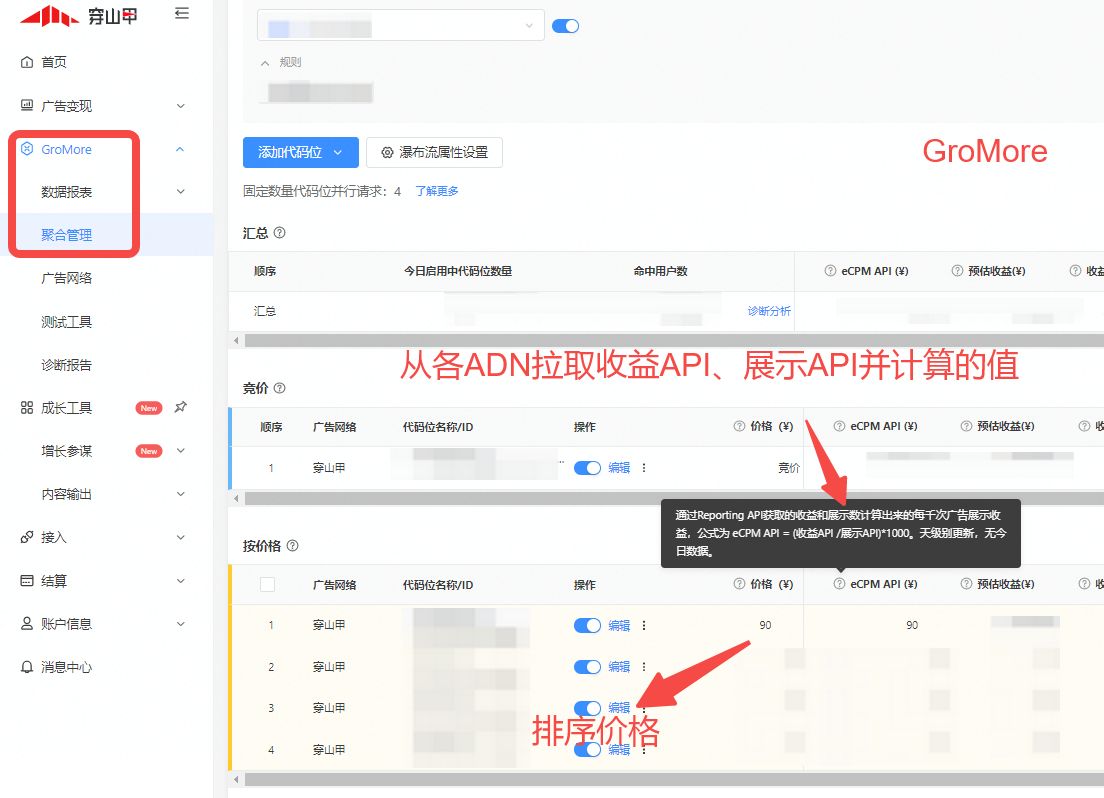数据差异自查指南-GroMore使用指南-GroMore-穿山甲广告平台